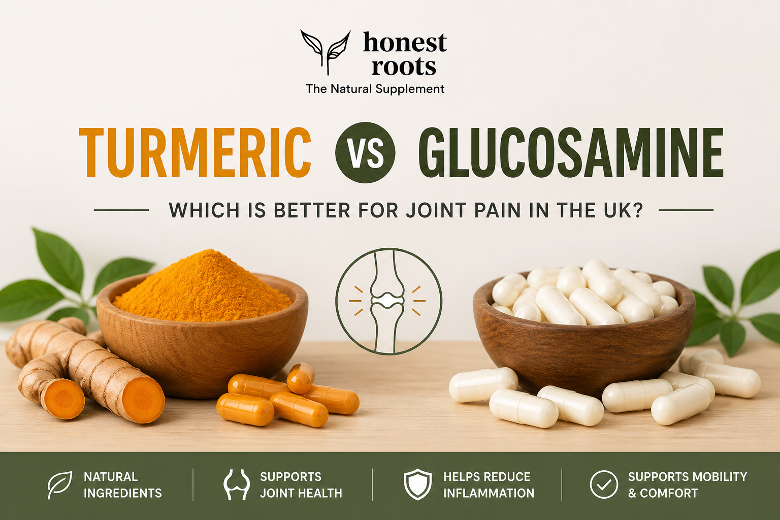 Turmeric vs Glucosamine for Joint Pain UK | Which Works Better ...