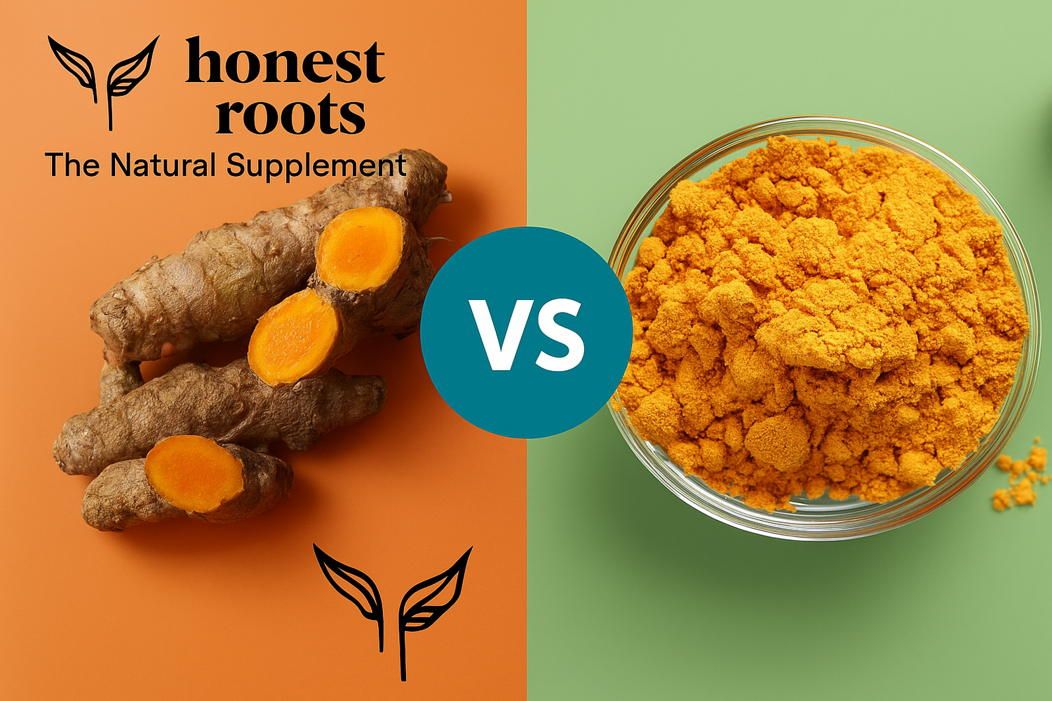 Fresh vs Dried Turmeric: Best for Absorption? Organic Turmeric Capsule ...